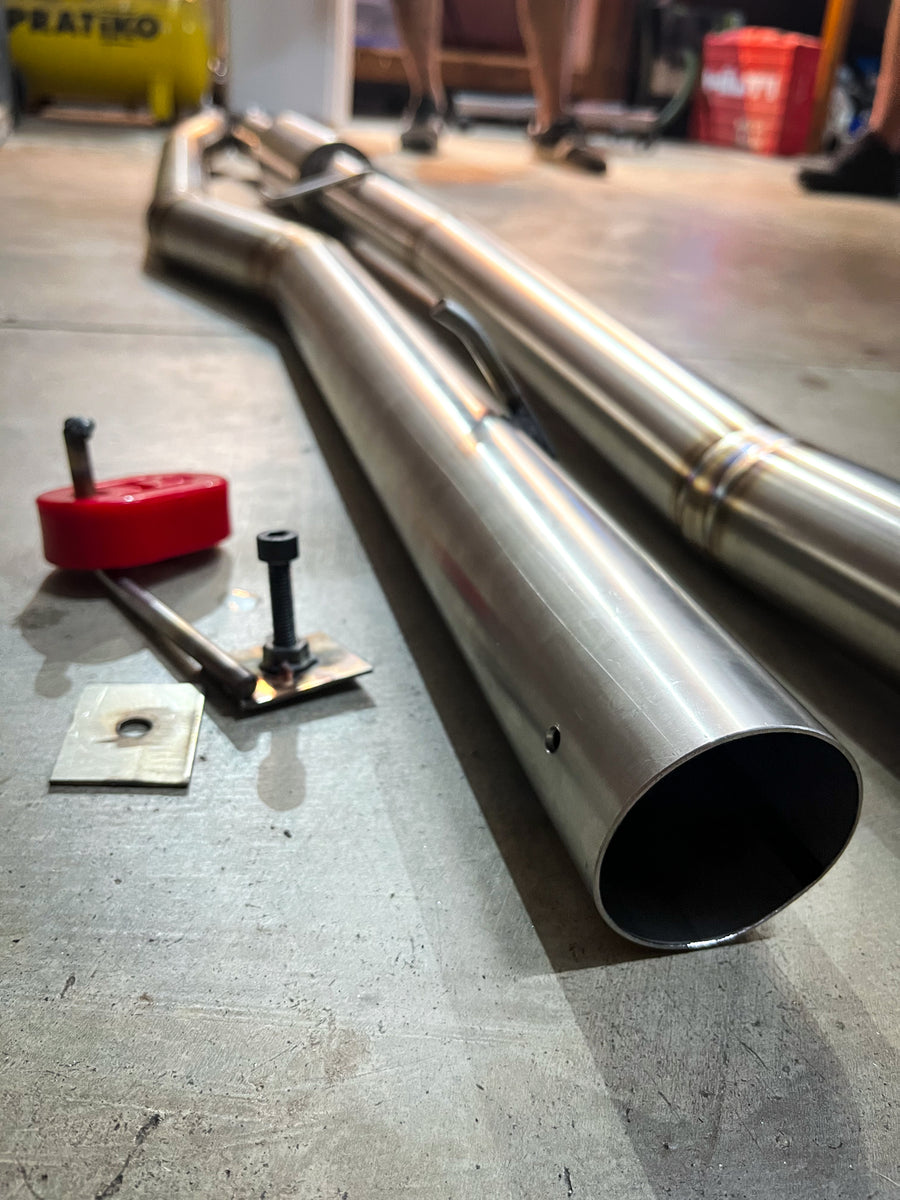 Central Exit Straight Pipe "Race Spec." Civic EF/EG/EK – RacingSpirits®